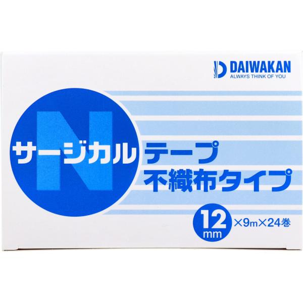 お求めやすい不織布タイプのサージカルテープ。長年使われているもっともスタンダードな材質。●通気性に優れ、手切れ性が抜群。●ガーゼ・包帯・脱脂綿の固定、カテーテル・チューブの固定。