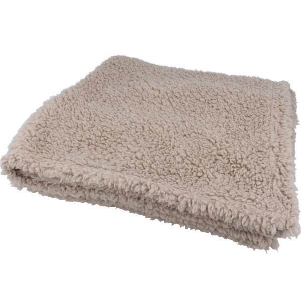 やわらかなシープタッチに包まれるふわふわひざ掛け。ずっと触っていたい肌触り。●自宅で洗濯可能♪●サイズ：約70×100cm。