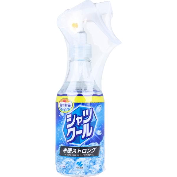 衣類にスプレーするだけ。汗をかくと超冷感(※)続く。(※小林製薬社 清潔なソープの香り比。冷感成分：ソープ＜ストロング＜モンスター。冷感は個人によって感じ方が異なります。)●通勤・通学前に使用すると、満員電車や移動中、涼しく快適に過ごせます...