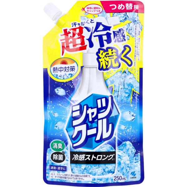 汗をかくと超冷感続く。消臭・除菌。通勤・通学に。●通勤・通学前に使用すると、満員電車や移動中、涼しく快適に過ごせます。●衣類にシュッとスプレーするだけで、冷感成分(L-メントール)が汗をかくとひんやり気持ちいい冷感を与えます。●衣類についた...