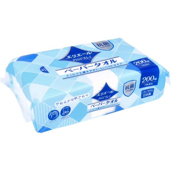 お手ふきから仕上げふきまで！水にぬれた時のやぶれにくさがティシューの3倍！●お手ふきから洗面まわりのチョッとしたふき掃除までティシュー代わりに少ない枚数でふき取れる！(※大王製紙社ティシューとの水にぬれた時のやぶれにくさ比較)●素肌にやさし...