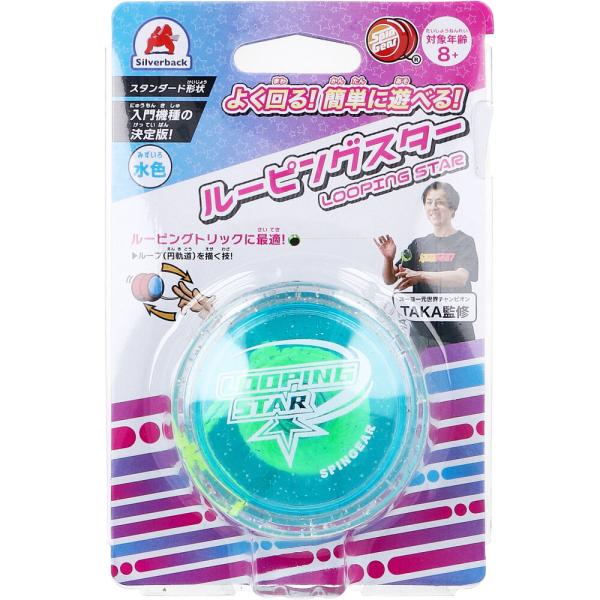 よく回る！簡単に遊べる！ルーピングトリックに最適！ループ(円軌道)を描く技！ヨーヨー元世界チャンピオンTAKA監修。●入門機種の決定版！●紐は自分に合った長さに調節してから遊んでね！●詳しい遊び方は台紙のQRコードをチェック！★スピンギアと...