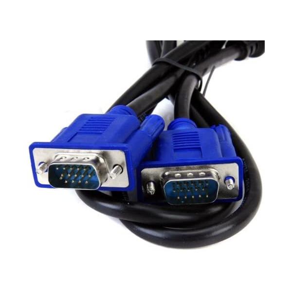 【商品情報】 コネクタ形状：D-sub15pin(ミニ)オス - D-sub15pin(ミニ)オス。 ケーブル長:1.4m。ケーブルカラー:ブラック。 【対応機種】パソコン(VGA)とHD-D-Sub仕様(15ピン)のCRTや液晶ディスプレ...