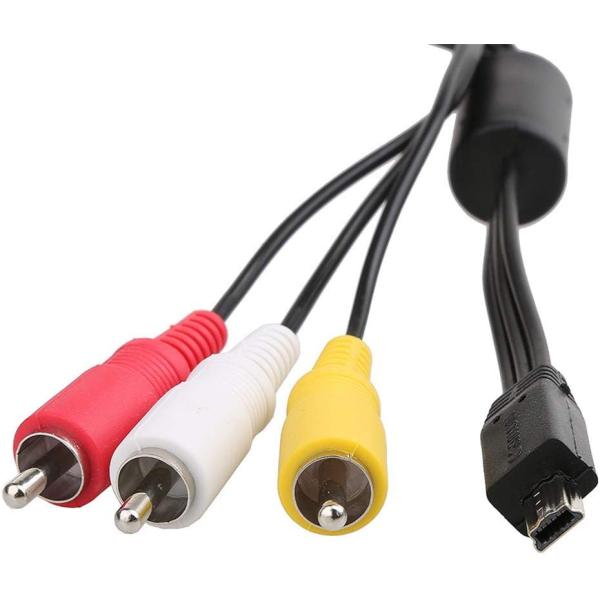 キャノン用 デジタルカメラ用AVケーブル互換品ですです。 映像/音声出力・デジタル端子に接続してアナログの映像/音声(ステレオ)出力するためのケーブルです。純正ケーブルではございません 。と互換性があります： 620F、610F、1、420...