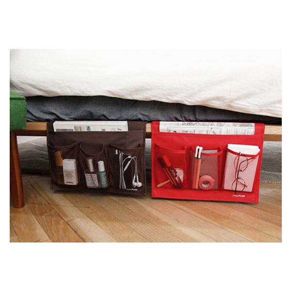 商品サイズ：33×24cm こたつやベッドのサイドポケットに!!ポケットには大サイズを1つと、メッシュ素材の小ポケット3つをご用意大サイズにはA4サイズのものが収納でき、雑誌や新聞、タブレットなども収納できますポケットはメッシュなので中身が...