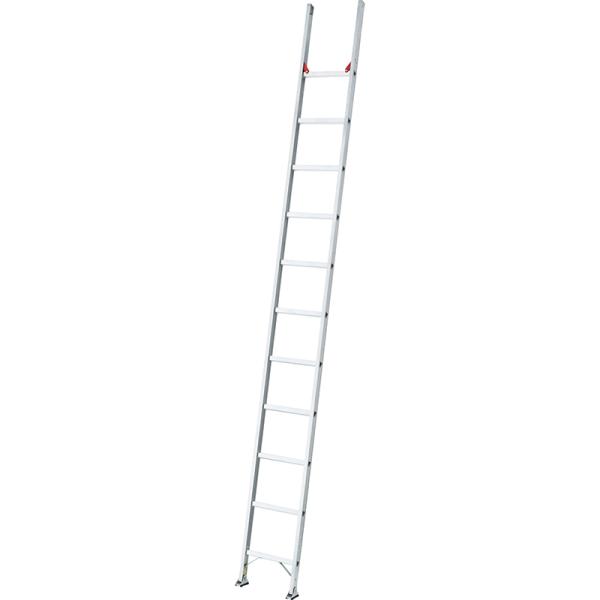 正面から乗り移れるはしご！商品特徴1連はしご。正面から乗り移れるはしご。最大使用質量：100kgアルミ、バルジ、水準器。別途運賃の場合あり。