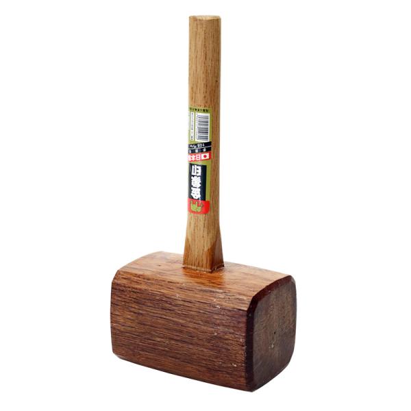 ＜用途＞・木杭、プラ杭の打込み、木製物品の解体作業。・冬の降雪前の植木の雪囲いの杭打ちなどにも使用できます。＜特長＞・強度と荷重バランスを考慮した本格派タイプです。・厳選された天然木を使用しているため、割れ、折れが少なく使うほどに手になじみます。