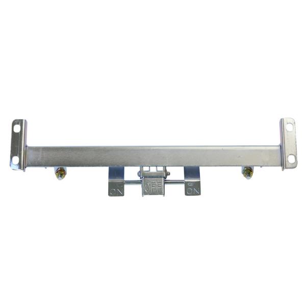 取り付けが簡単に出来る後付け用のブレーキセット。金象印キャリーラックプラ大専用。組立説明書付。※取り替え時には工具(17mmレンチ)が必要です。