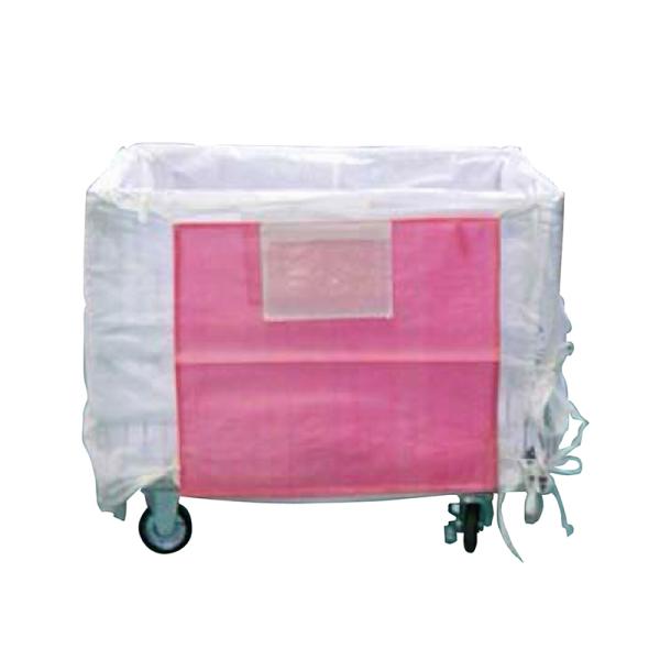 1000リットルメッシュボックス(ボックスパレット)用商品特徴サンキン、マキテック、テイモーのボックスパレット(1,200W×1,000D×900H)にジャストフィットするライト生地タイプのフレコン。形状は角型4点ベルト。投入口は1,200...