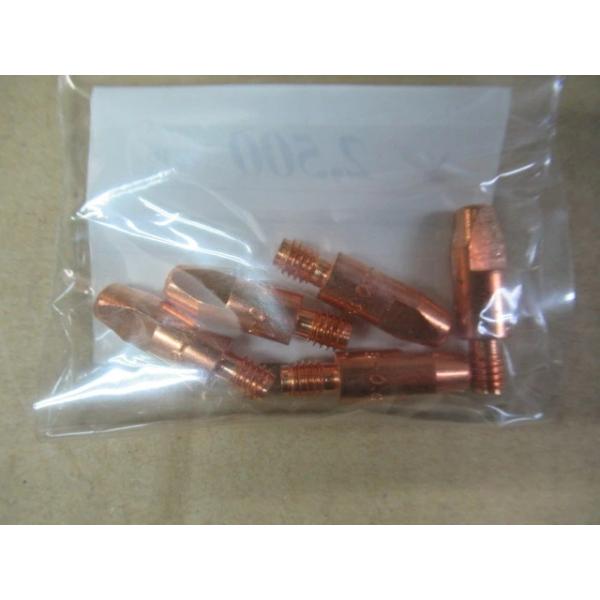 MIG250用の0.9φチップになります。5個入りです。消耗品です。
