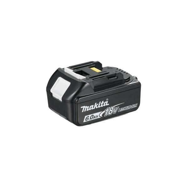 【型番】BL1860B【商品名】18V6.0Ah　リチウムイオンバッテリー【メーカー】makita／マキタ【仕様】DC18V　6.0Ah　108Wh雪マーク付き※セットばらし品の為、箱なし　純正品　【注意事項】・バッテリーPSEマークあり・...