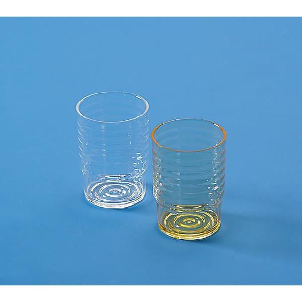 キラキラ輝く！メタクリル製！スタッキング 重ねられます。材質：メタクリル色：イエロー,クリアサイズ：φ68×95Ｈmm容量：250ｍL個数：1個自社(蝶プラ工業)製造直販です♪