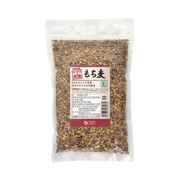 ■商品名：オーサワの有機もち麦（熊本産）押麦■内容量：150g■原材料：有機大麦［もち麦（熊本県）］■開封前賞味期間：製造日より常温で1年■メーカー：オーサワジャパン■商品詳細：もちもちとした食感でほんのり甘い皮付きならではの風味米に1〜2...