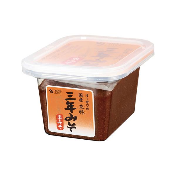 国内産立科三年みそ（米）300g　立近みそシリーズの貴重な三年みそです。