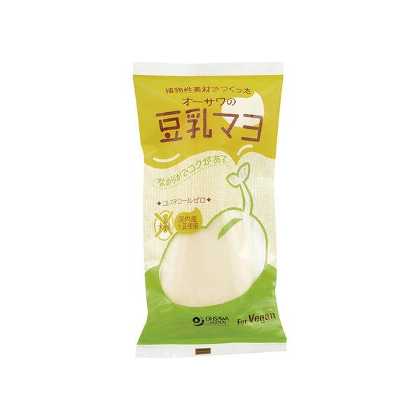 オーサワの豆乳マヨ（小）　国内産大豆使用、卵・砂糖・添加物不使用。コレステロールゼロ。