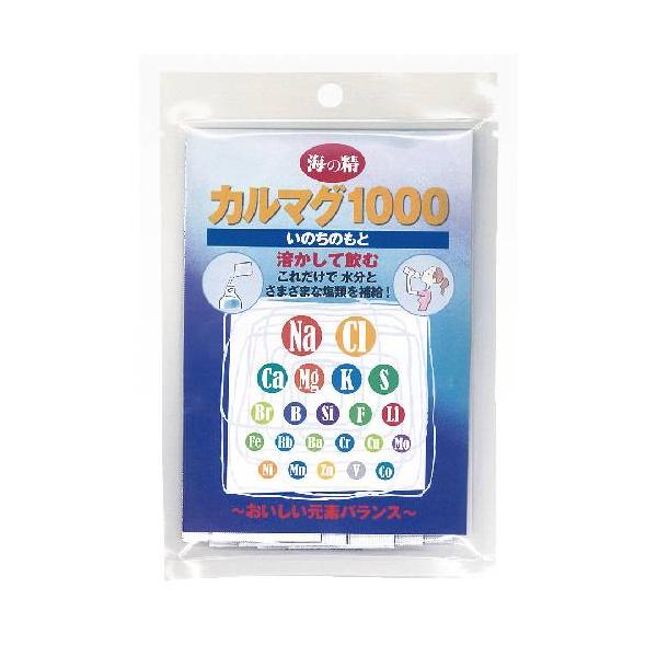 海水中のバランス良いミネラルと水分を補給できるドリンクの素です。暑い日の塩分補給やスポーツドリンクの代わりにもお使いいただけます。