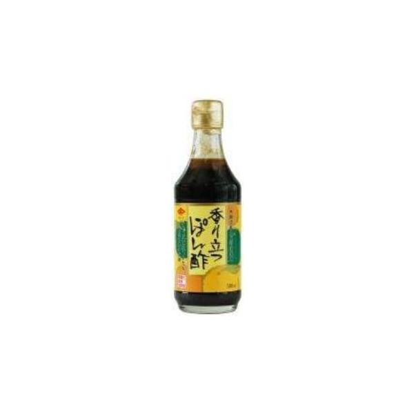 香り立つぽん酢（300ml）　ムソー 本醸造丸大豆醤油をベースに、ゆず・だいだい・すだちの3種類の果汁を使用し、風味・香り高く仕上げました
