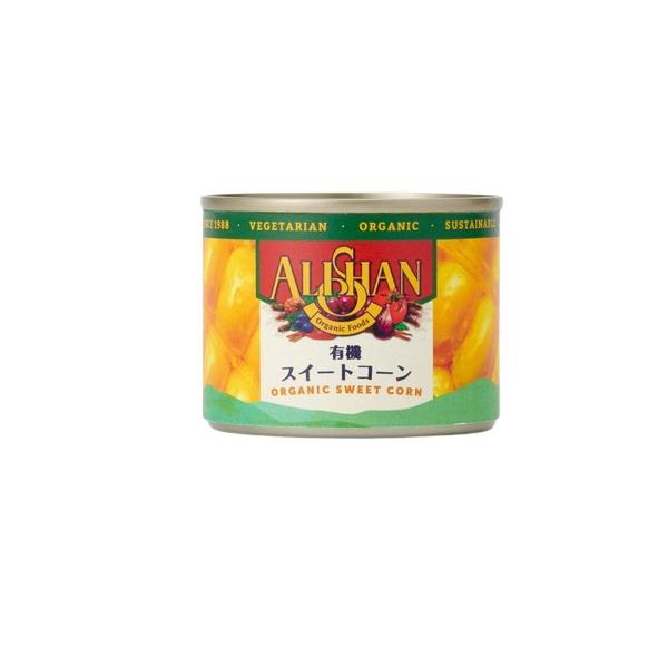 ■商品名：スイートコーン缶・スモール■内容量：125g（81g）■賞味期限：3年■開封後賞味期限：別の容器に移しかえ、お早めにお召し上がりください。■原材料：有機とうもろこし、食塩■原産国：タイ  時期によって変更することがございます。ご了...
