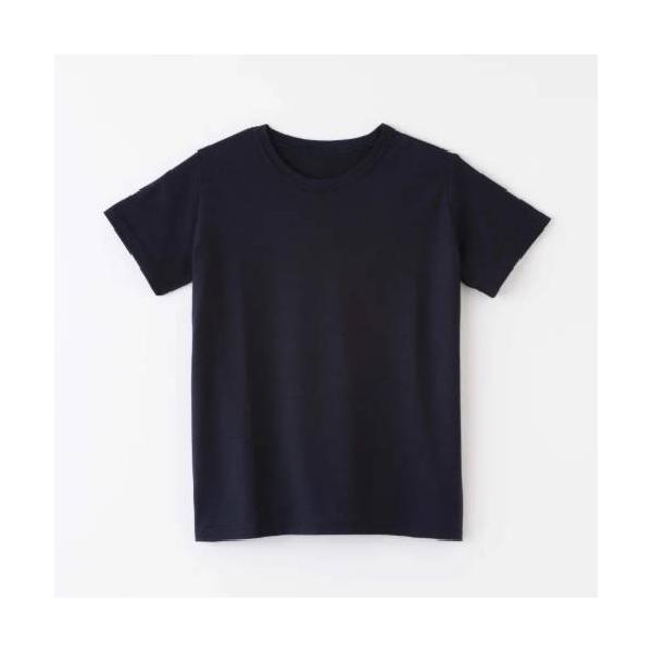 ■商品名：キッズTシャツ asobo!■カラー：ダークネイビー■サイズ：120（身丈：約 45cm、身巾：約 36cm）■組成：本体：レーヨン（TAKEFU）70%（原料に竹を使用）、綿30%縫製糸：ポリエステル100%■メーカー：空飛ぶ竹...