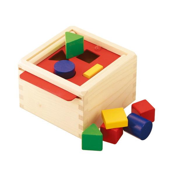 ■商品名：SEかたちの箱 （SE62005）■メーカー：セレクタ/SELECTA SPIELZEUG■生産国：ドイツ■対象年齢：1歳頃から■サイズ・数量：14×17×10cm ブロック4種各2ケ入り■原材料：カエデ・カバ合板■商品詳細："T...