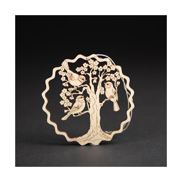 ■商品名：バウムオーナメント・ことりたち （DD3309）■メーカー：ディータードルシュ/DIETER DORSCH■生産国：ドイツ■対象年齢：全年齢対象■サイズ：Φ6cm■原材料：木製■商品詳細："classical toys"〇木ならで...