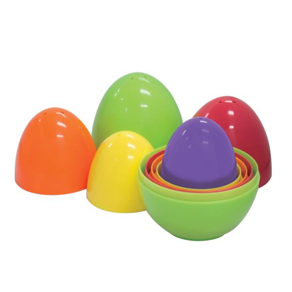 ■商品名：スタックエッグ（PK0230）■サイズ：10ピース/ 最大 約11×8cm/プラ/中国製■メーカー：ピーターキン / Peterkin Asia Ltd.■対象年齢：1歳頃から■生産国：イギリス■商品詳細：〇5サイズのカラフルなた...
