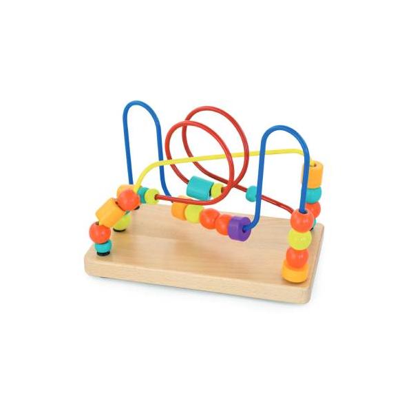■商品名：木玉のルーピング  （AN256 ）■メーカー：アンドリュートイズ/ANDREU-TOYS■輸入元：中国製■サイズ：23×h16cm■対象年齢：1才半から■商品詳細：台の下に吸盤がついてしっかりと固定できるルービングトイ。シンプル...