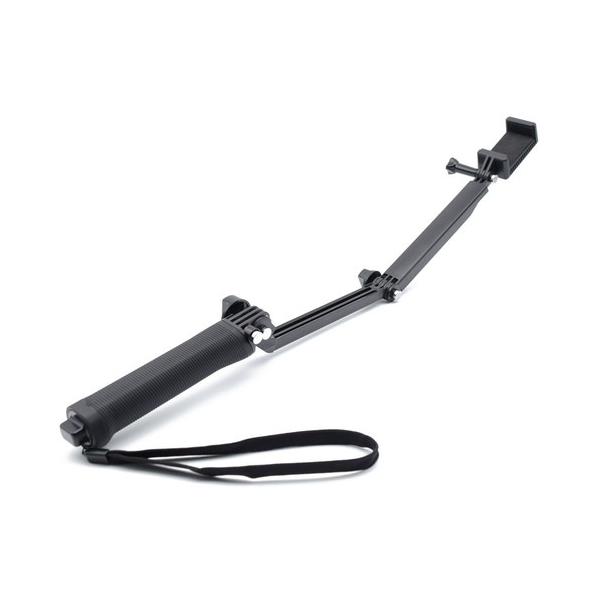 ●サイズ:全長約275mm(折りたたみ時) 〜 約605mm(伸長時)、横幅約37mm、奥行約65mm(突起含まず)●重量:約210g●対応機種:横幅60mm〜85mm、厚み12mmまでのスマートフォン及びGoPro互換マウントに対応するア...