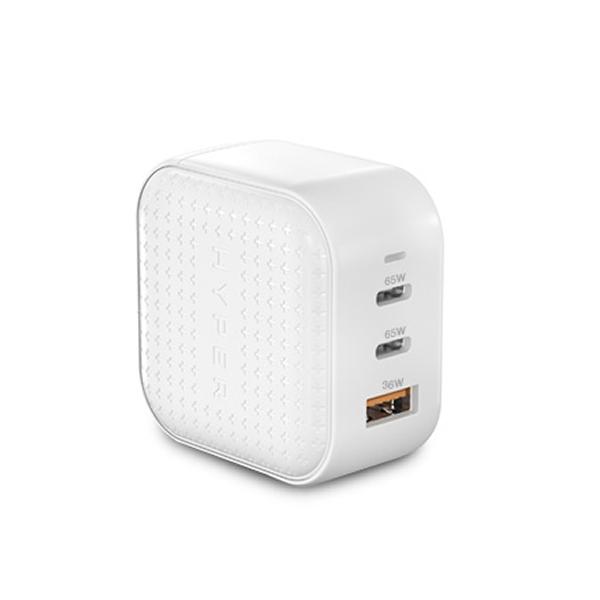 本体サイズ(cm):幅5.3×高さ5.3×奥行3重量:113g素材:ポリカーボネート、ABS樹脂・USB-Cポート×2:66PD3.05〜15V/3A20V/3.25A・USB-Aポート×1:36QC3.05V/3A9V/3A12V/3A2...