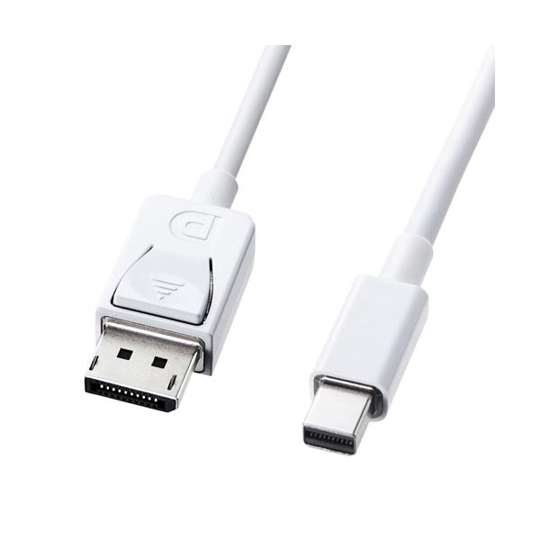 ●コネクタ形状:ミニDisplayPortオス-DisplayPortオス●ケーブル長:約1m●カラー:ホワイト●ケーブル直径:約4.5mm●線材規格:UL20276●対応機種:〈パソコン〉:各社パソコン、AppleMacmini、MacP...