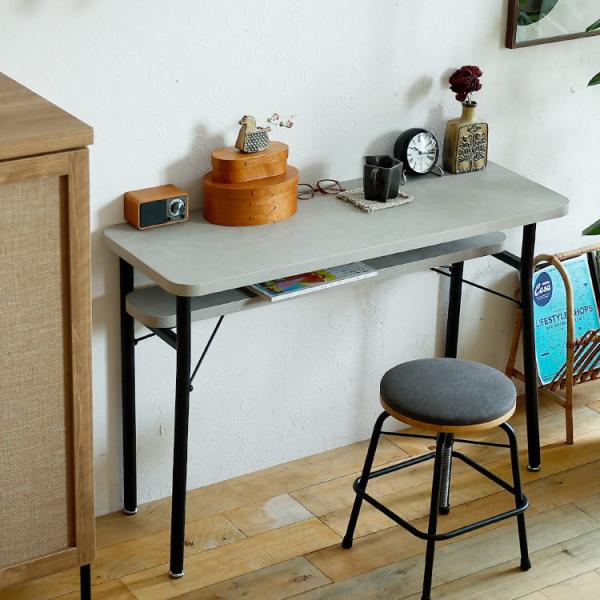 サイズ   幅 100cm × 奥行き 35cm × 高さ 68cm天板下収納：幅 94cm × 奥行き 15cm × 高さ 7.5cm梱包サイズ     幅 109cm × 奥行き 41.5cm × 高さ 11cm素材     天板・棚板...