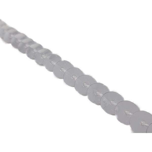 【当日出荷商品】<br>サイズ 幅0.6cm×長さ3ｍ巻き色 銀色（シルバー）たっぷり3m巻きのスパンコールテープです。銀色（シルバー）のスパンコールテープがキラキラ。とてもキレイなスパンコールテープです現品処分品のため多少の難...