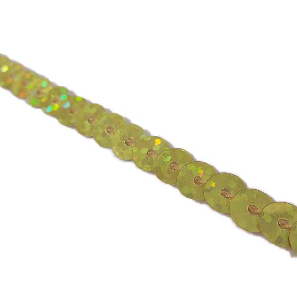 【当日出荷商品】<br>サイズ 幅0.6cm×長さ3ｍ巻き色 金色：ゴールドたっぷり3m巻きのスパンコールテープです。金色（ゴールド）のスパンコールテープがキラキラ。ラメが入っているため、動くたびキラキラと輝きます。現品処分品の...