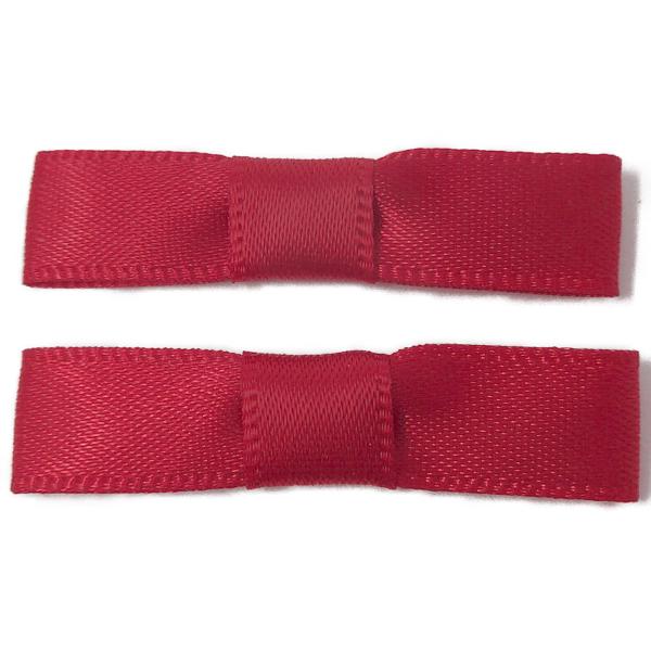 【当日出荷商品】サイズ 約1cm×約4cm×3個 色 赤色：レッド商品説明 赤色（レッド）のフラワーモチーフです。