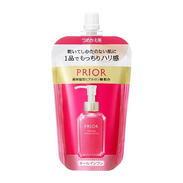 【発売日：2024年10月20日】資生堂 プリオール うるおい美リフトゲル つめかえ用 PRIOR クリーム乾いてしかたのない肌に１品でもっちりハリ感。　７つの機能（化粧水・乳液・美容液・マッサージ・クリーム・パック・化粧下地）がひとつにな...