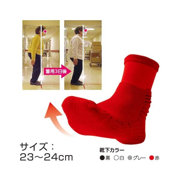 足趾伸展機能（足先が上がる構造）により、姿勢が良くなり、把持力が誘引され、歩きやすくつまづき難くくなる特許取得の靴下です。※４足までのご注文は日本郵便レターパックライト（ポスト投函のため代引・日時指定不可）でのお届けとなりますが、５足以上の...