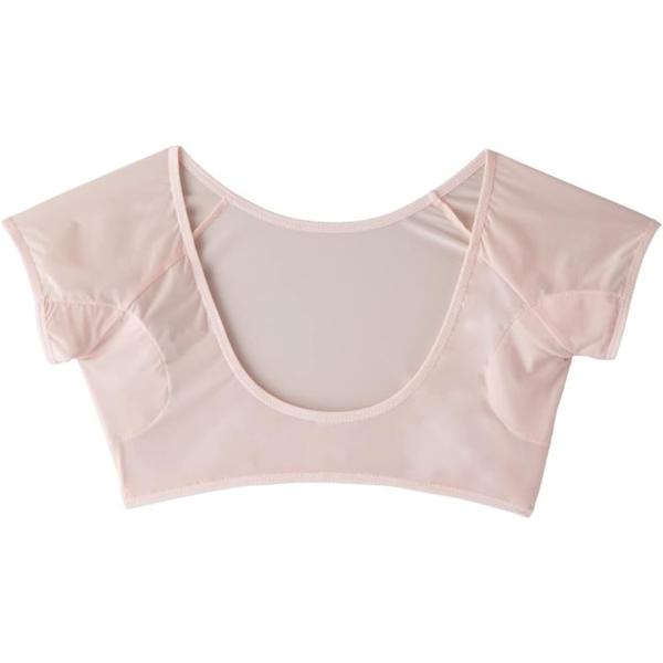 ご好評商品につき、再販開始しました。【汗染み対策　快適インナー】　【極薄　軽い　ひんやり生地　着心地抜群】　【特大薄いパッド付】■材質：本体/ナイロン78％・ポリウレタン22％<BR>■サイズ：S〜M（バスト72〜87cm）&l...