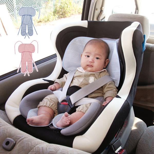チャイルドシート ベビーカー パッド マット チャイルドシート用 ベビーカー用 ベビーカー用品 ベビー用品 新生児 ベビー 夏 涼しい 涼しく 冷感 冷却 接触冷感 ひんやりシート 暑さ対策東レの「クールモーション」素材を使用した赤ちゃんが...