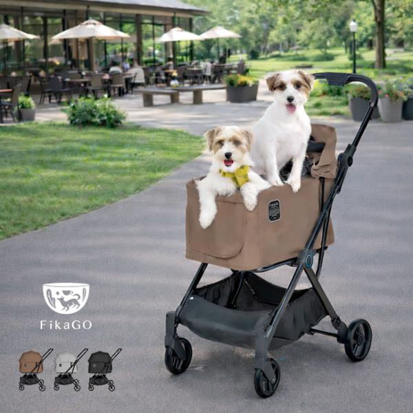 ■はじめてのペットカートにも選びやすい一台お出かけや通院のたびに、抱っこやキャリーが負担に感じている方へ。FikaGO LITEは、ペットカートを初めて使う方にも取り入れやすい設計で誕生しました。■片手で完結する、1秒オートフォールディング...