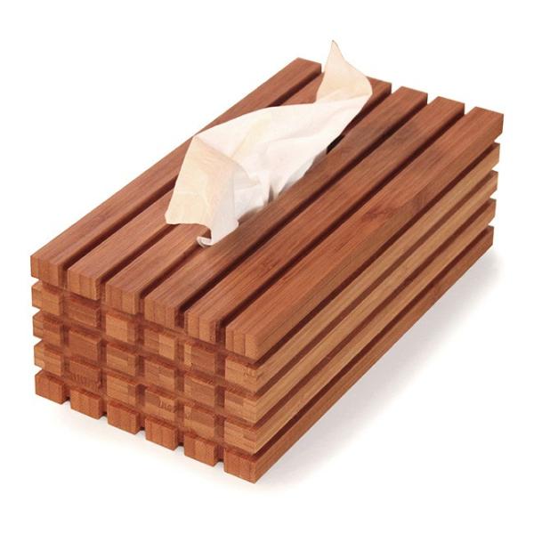 TEORI ONE SIDE TABLE テオリ ワンサイドテーブル High 乳白 TC-OTHW木のおしゃれなティッシュボックス ケース(木製 ティッシュケース) 竹のティッシュボックスカバー岡山県の竹を加工・製造するテオリの美しい竹家...