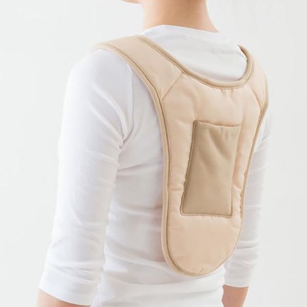 ユメロン 背中岩盤浴サポーター ポケット付き be0051背中 温め グッズ あたため 温める あたためる パッド ベスト 冷え 防止 冷え対策 冷え防止 カイロ ポケット 付き 背中の冷え 寒い 寒さ 対策 インナー 小物 健康グッズ サ...