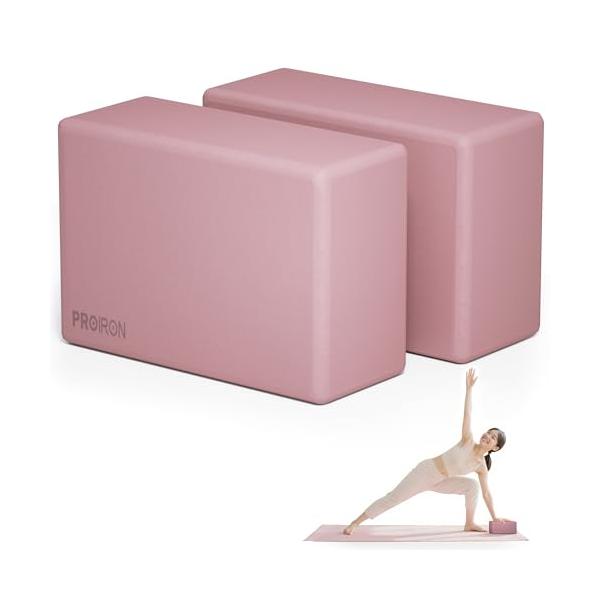 スモーキーピンク（2枚）/-/-・MaterialType:スモーキーピンク（2枚）・ヨガブロックの5大メリット 1. 姿勢の安定性向上：ポーズのグラつきを防止、初心者でも安心してポーズ保持 2. 安全性の確保：無理な体勢をサポート、けがの...