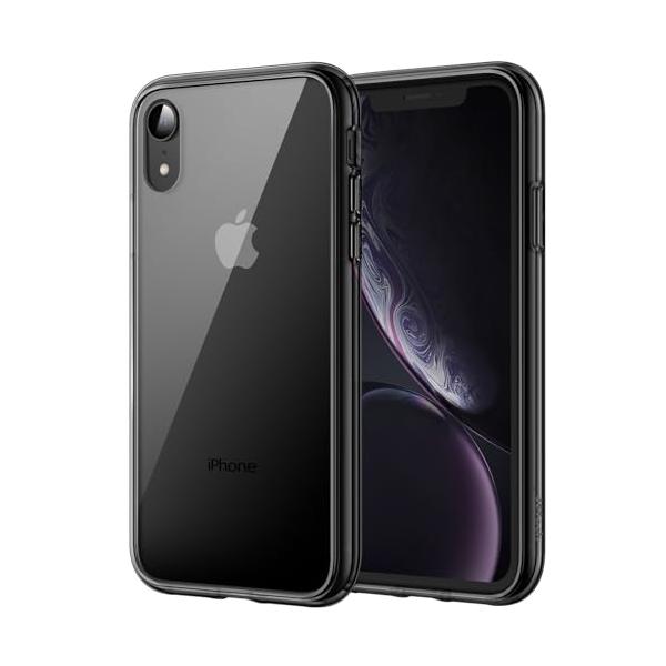バンパーケースブラック/6.1 pouces/3750A・Color:ブラック・パッケージ個数:1・iPhone XR 6.1インチ用・PCとTPU製。 スリムなデザイン。 超透明で傷がつきにくい背面・隆起したベゼルが画面とカメラを保護しま...