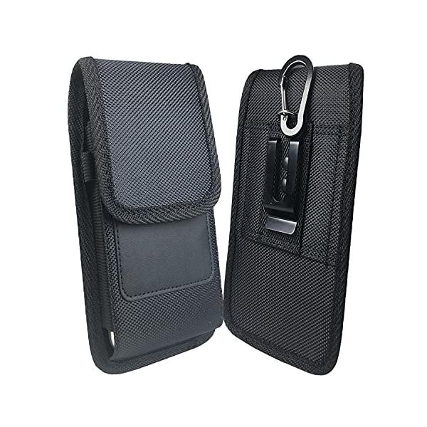 ブラック/4.7-5.5インチ/-・Size:4.7-5.5インチ・ベルトケース内寸サイズ：高145-160ｍｍ×横85ｍｍ×厚み20ｍｍ  重量: 約70g。iPhone 16 Pro/15 Pro/14 Pro/13 Pro/12 Pr...