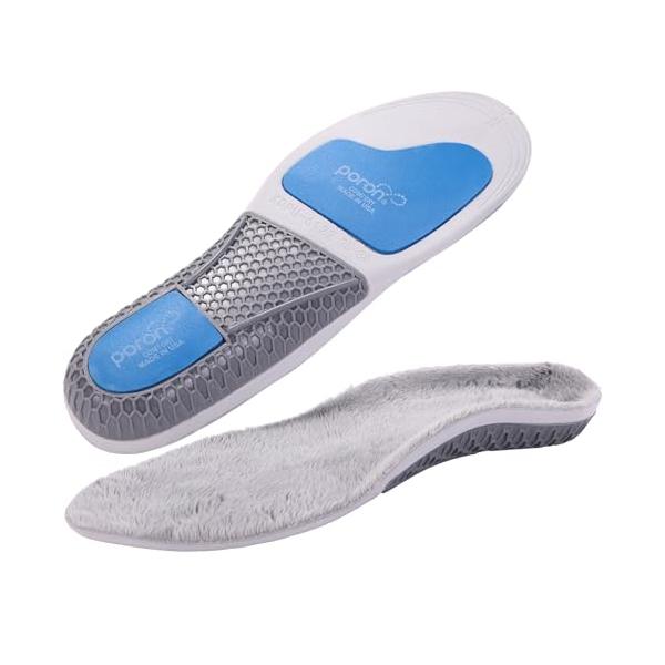 インソールグレー/M(24.5-26.0cm)/winter・Color:グレーSize:M(24.5-26.0cm)・快適で暖かい履き心地Vialiferの保温インソールは高品質の保温プラッシュ（吸湿発熱素材）を使用し、プラッシュはふわふ...