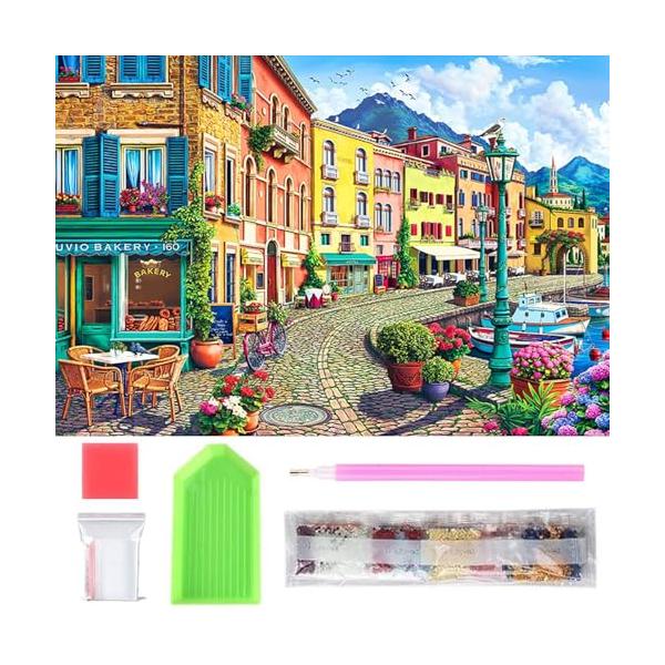 A/30cm*40cm/-・Size:30cm*40cmColor:A・??セット内容：ダイヤモンド絵画セット1セット（フレームを含まない）、ダイヤモンドセット+ダイヤモンド粘筆+プラスチックトレイ+油絵布+粘土糊各1点を含む、および分注袋...