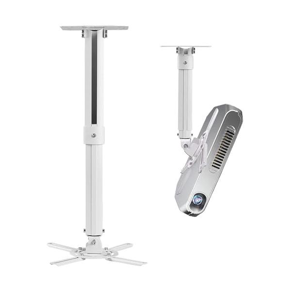 ホワイト/50-340-540mm/PR05-1・Size:50-340-540mmColor:ホワイト・パッケージ個数:1・商品仕様プロジェクター汎用の取付金具であり、穴から穴への距離は70-300mm、重さは13.6kg以下のプロジェク...