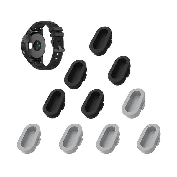 ブラック、グレー/-/-・Color:ブラック、グレー・サイズ長さ10mm×幅5mm　セット内容10枚セット　※腕時計が含まれません・材質柔らかいシリコン製。壊れにくくて長持ちします。・10色入カラーが豊富で、自分気分に合わせて選べます。取...