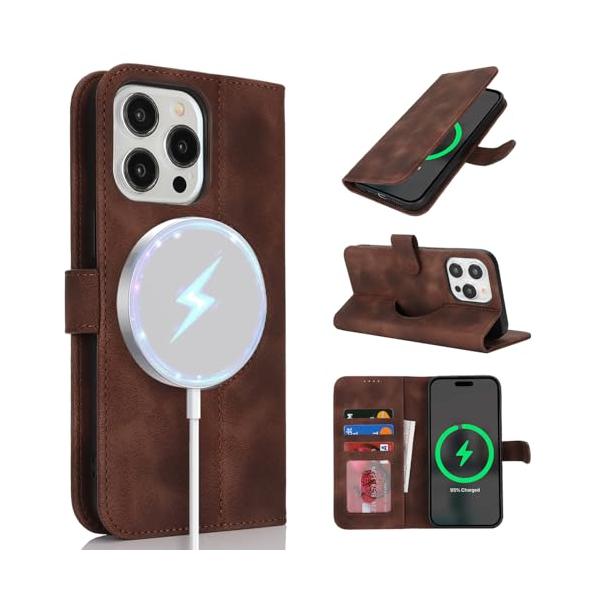 耐衝撃ケーススエードの質感ダークブラウン/iPhone 16 Pro Max/iPhone 16 Pro Max・Size:iPhone 16 Pro MaxColor:スエードの質感ダークブラウン・携帯ケース対応機種iPhone 16 P...