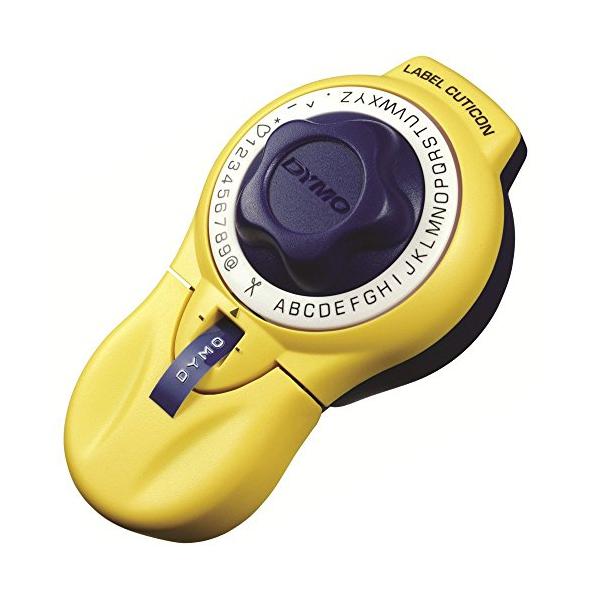 本体のみ本体 イエロー/横78×奥行75×高さ140mm/DM20008・Color:本体 イエローStyle:本体のみPatternName:単品・パッケージ個数:1・本体を両手の親指で握りこむように押して打刻するダイモテープライター。ハ...